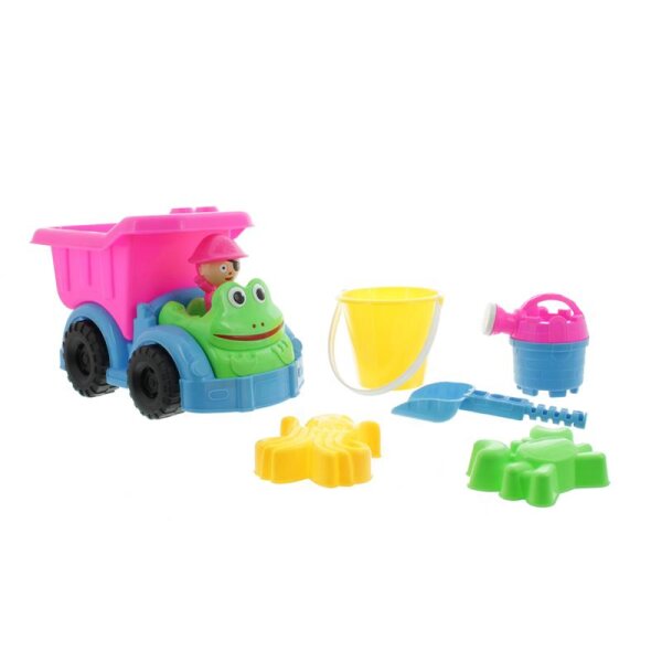 Edco Sandtruck Buddelzeug Kinder Spielzeug für Draußen - TOPTWO, 12,99